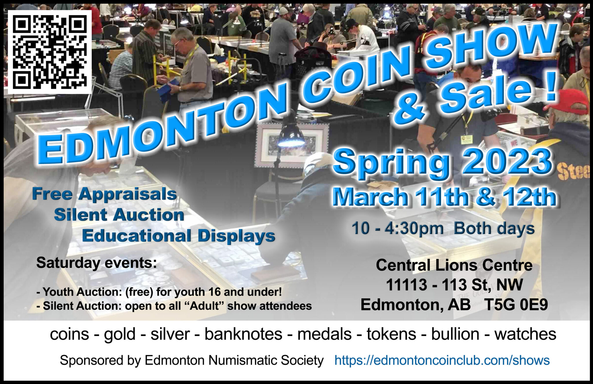 2023 Spring Coin Show - Edmonton Numismatic Society