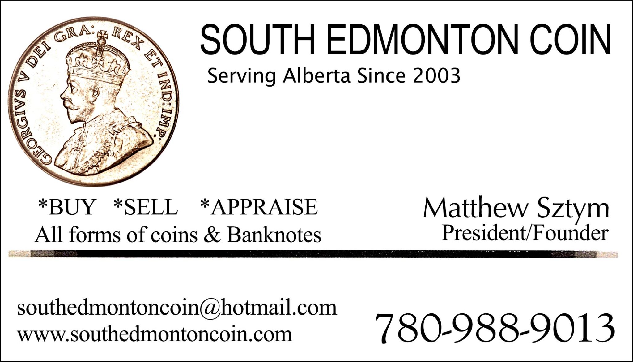 Edmonton Numismatic Society - Where history comes alive