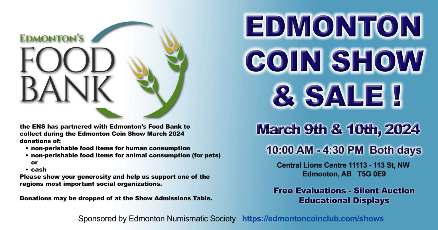 Coin Shows - Edmonton Numismatic Society