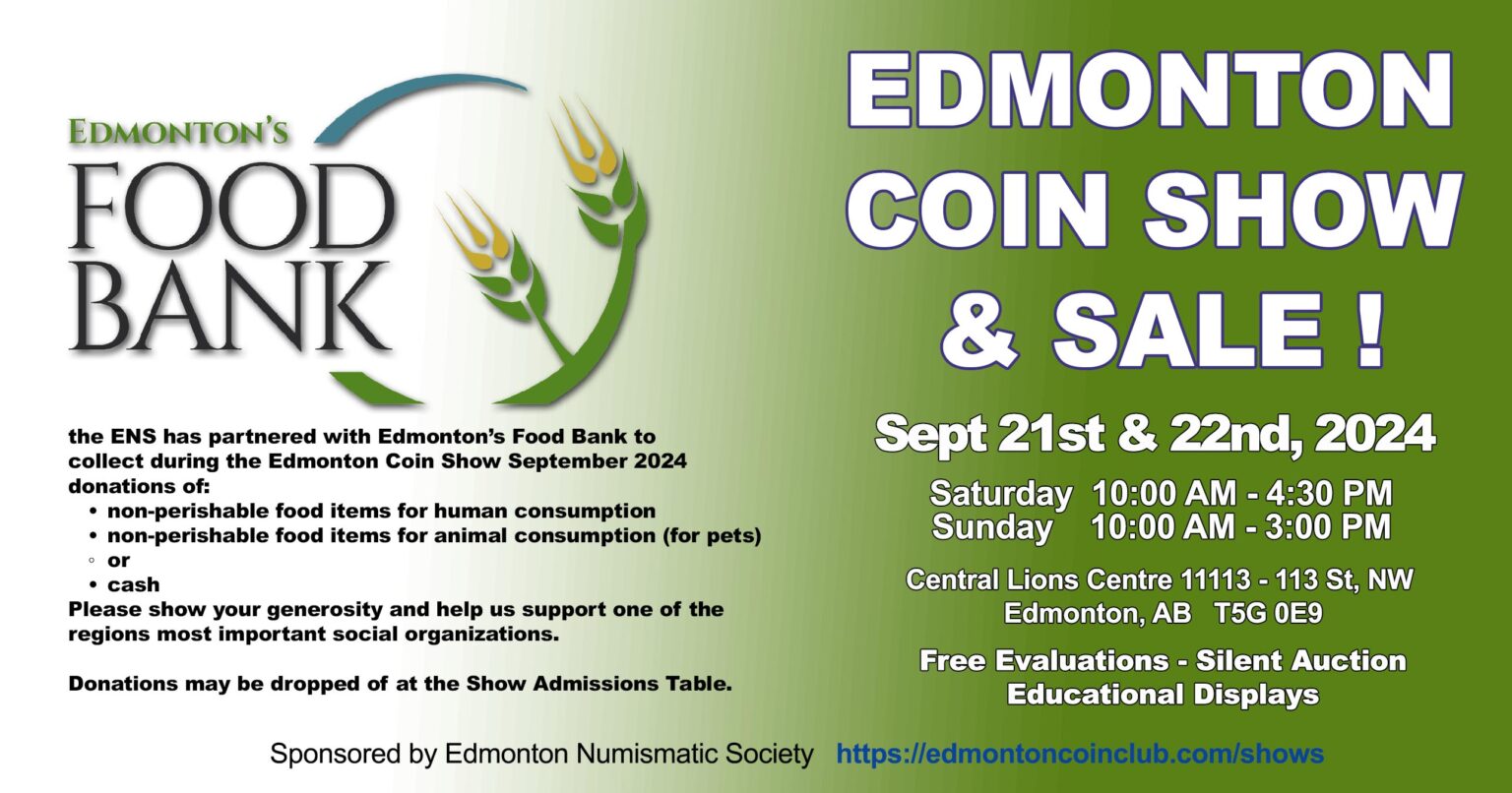 Coin Shows - Edmonton Numismatic Society